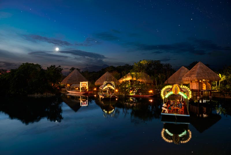 Xoximilco Park,mexican live music & dinner | CancunRivieraMaya.com